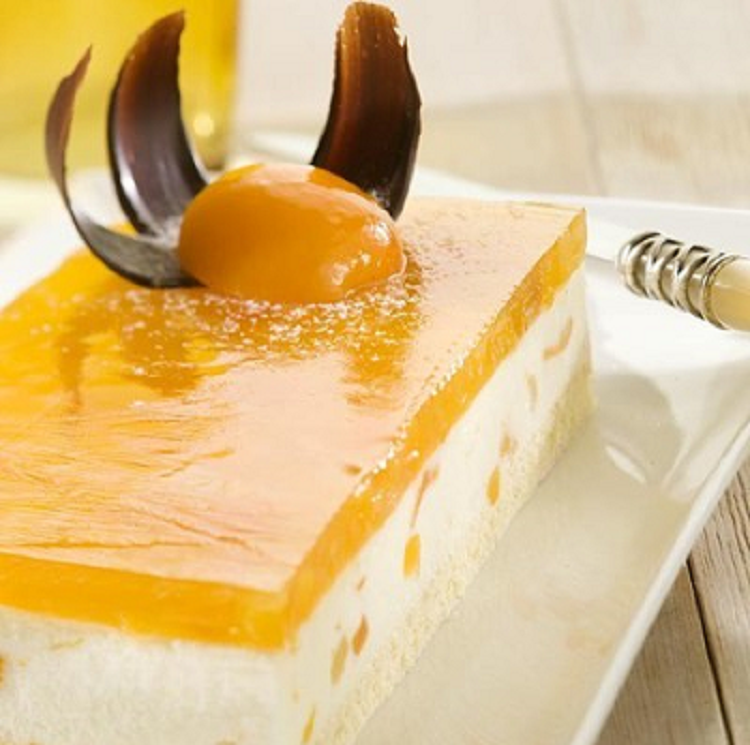 Bavarois Mango - abrikoos - De Zuidmolen